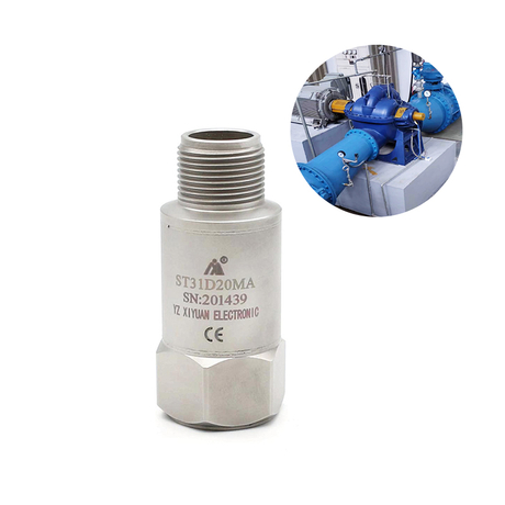 Piezoelectric Vibration Sensor Integration of Temperature And Vibration ...