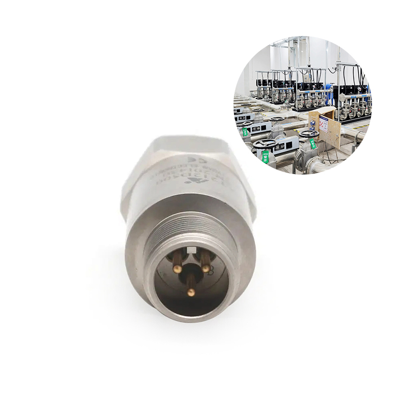 Integrated Vibration Temperature Transducer Piezoelectric Industrial ...