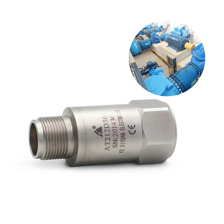 Piezoelectric Acceleration Temperature Sensor Strong Anti-Interference ...