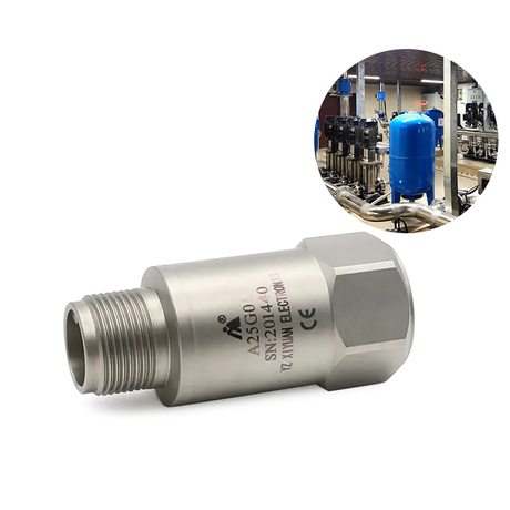 IEPE Vibration Sensor High Sensitivity Piezoelectric Accelerometer with ...